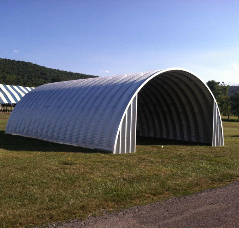Grain Storage Building, Quonset Grain Storage
