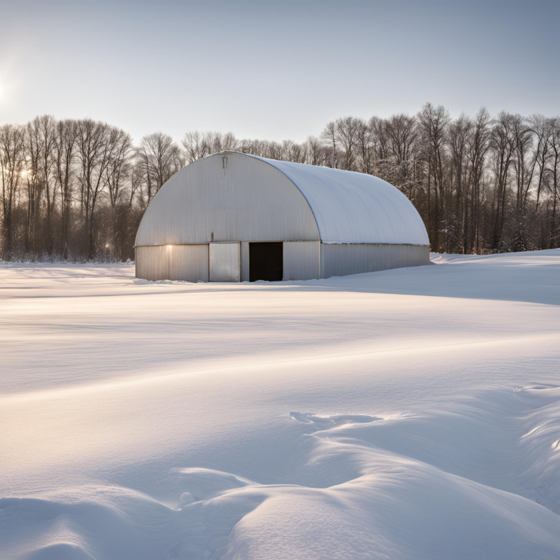 Quonset Hut Snow Load, Heavy Snow Load Steel Building